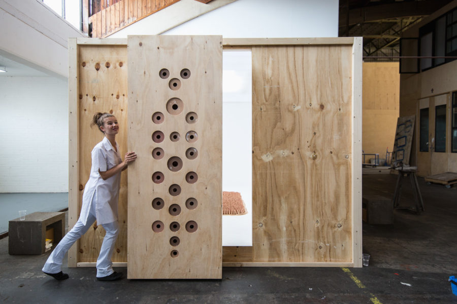 The Finger Rub Rug - Laura A Dima